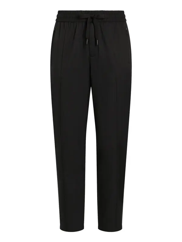 Dolce & Gabbana Light Nylon Jogging Pants Pants And Shorts - Black
