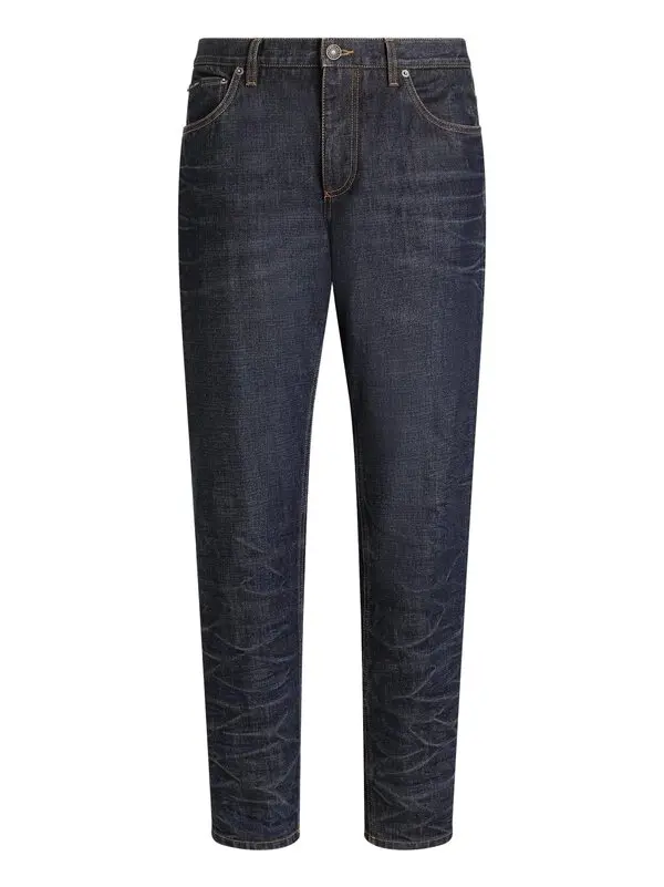 Dolce & Gabbana Cotton Denim Jeans - Multicolor