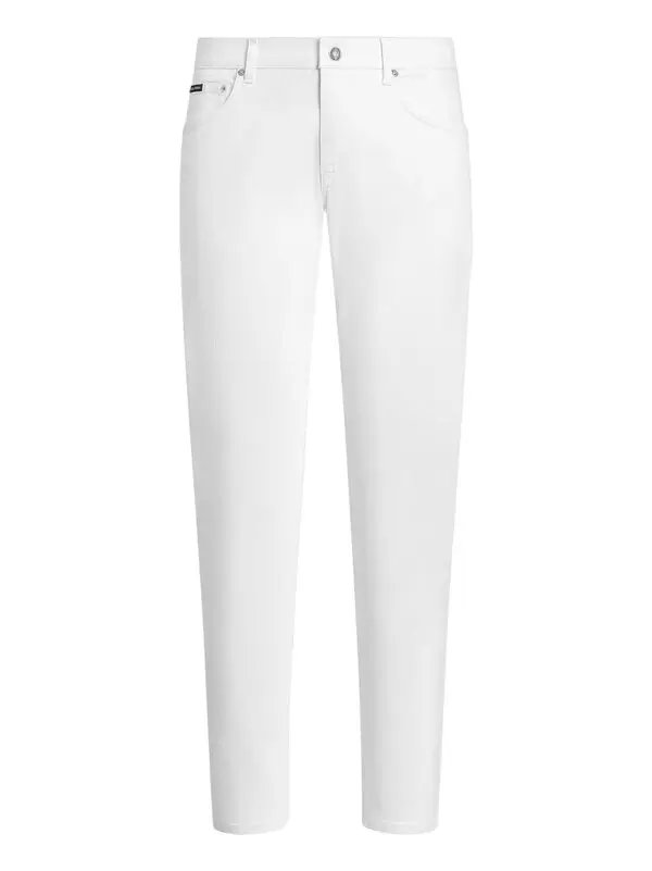 Dolce & Gabbana Multi-coloured Denim Trousers - Multicolor