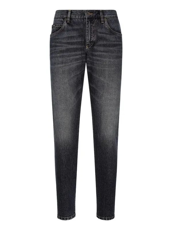 Dolce & Gabbana Pantalone Denim Multi-colored - Blue