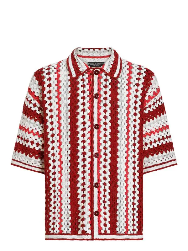 Dolce & Gabbana Crochet Cardigan - Multicolor