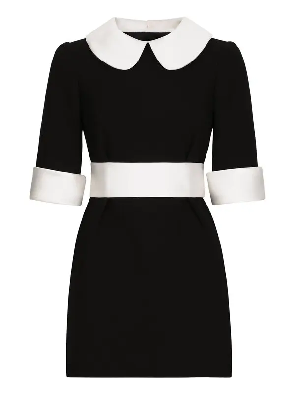 Dolce & Gabbana Abito Dresses Wool - Black