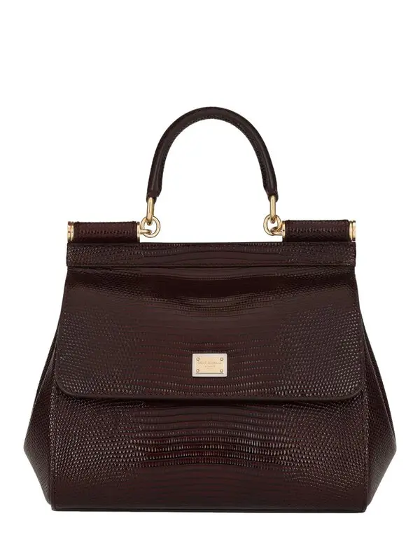 Dolce & Gabbana Borsa A Mano Handbags Burgundy - Bordeaux