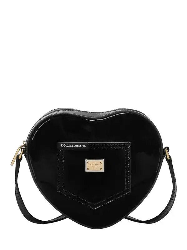 Dolce & Gabbana Dg Girlie Heart Bag Accessories Leather - Black