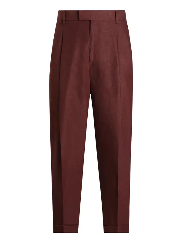 Dolce & Gabbana Linen Fabric Pants Pants And Shorts Multi-colored - Multicolor
