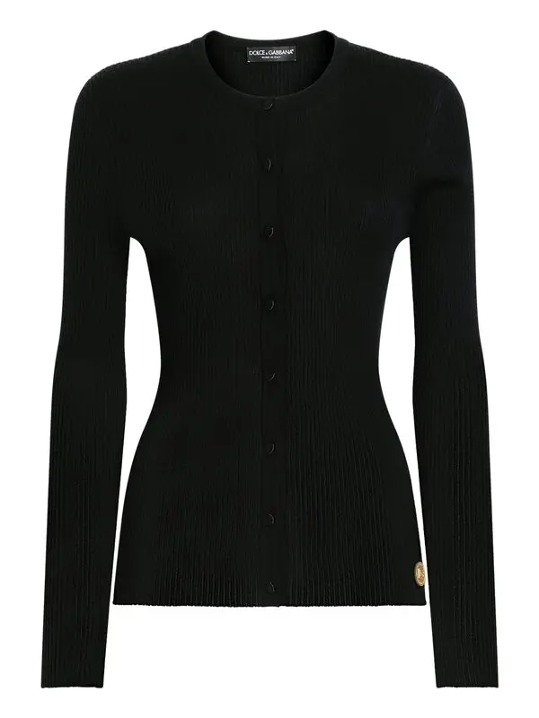Dolce & Gabbana Cashmere Cardigan - Black