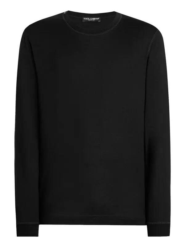 Dolce & Gabbana Cotton T-shirt T-shirts And Polos Cotton - Black