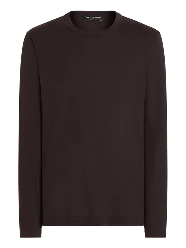 Dolce & Gabbana Cotton T-shirt T-shirts And Polos Cotton - Brown