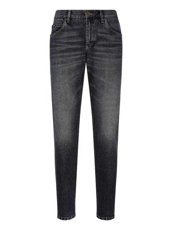 Dolce & Gabbana Denim Trousers - Blue