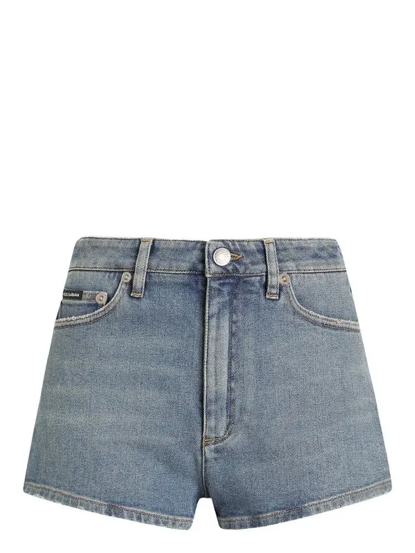 Dolce & Gabbana Denim Shorts Denim And Jeans Multi-colored - Multicolor