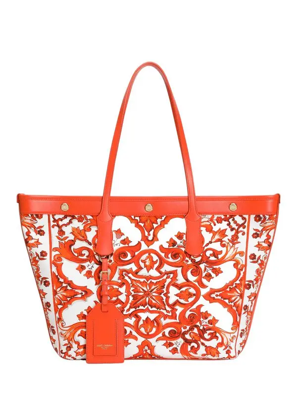 Dolce & Gabbana Shopping Tote Bags - Multicolor