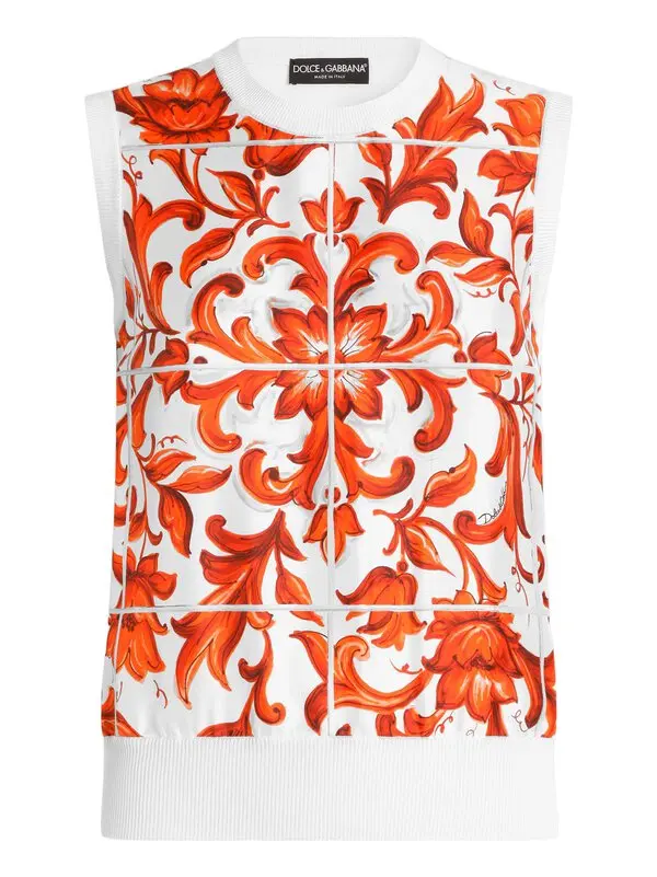 Dolce & Gabbana Canotta T-shirts And Sweatshirts - Multicolor