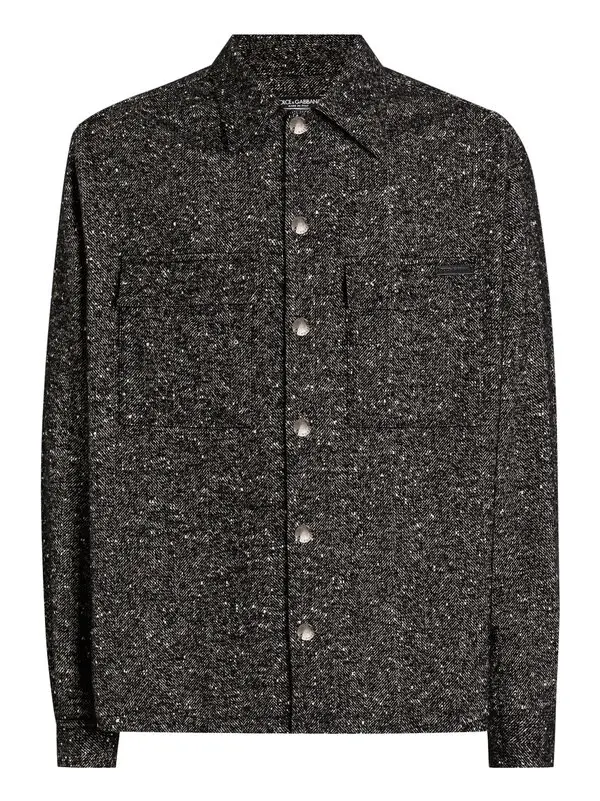 Dolce & Gabbana Wool Blend Shirt Shirts - Multicolor