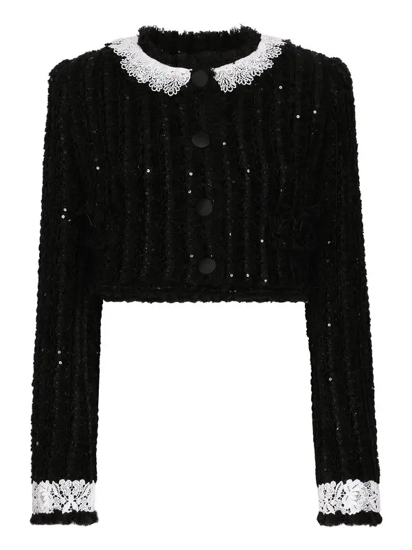 Dolce & Gabbana Giacchino Coats And Jackets - Black