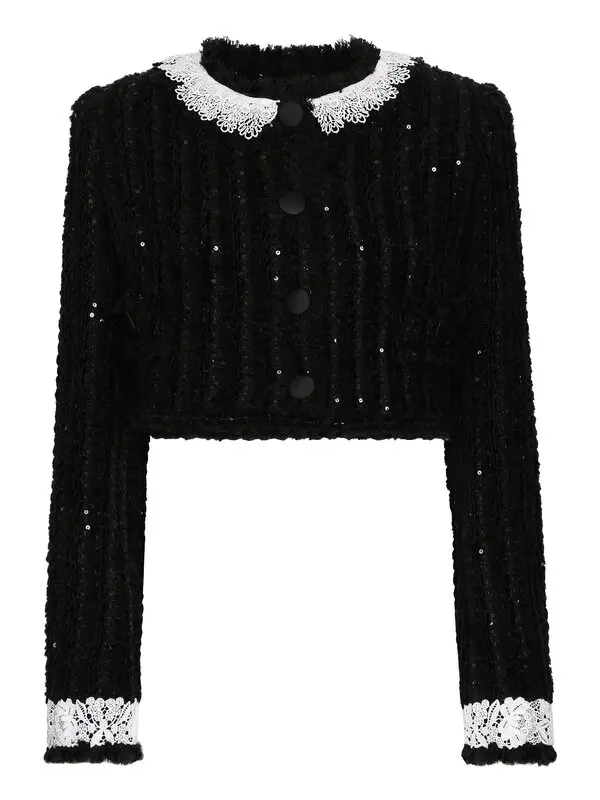 Dolce & Gabbana Giacchino Coats And Jackets - Black