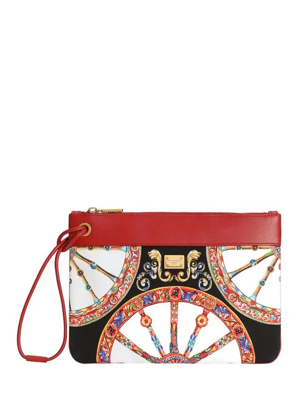 Dolce & Gabbana Necessaire Piatto Wallets And Small Leather Goods - Multicolor