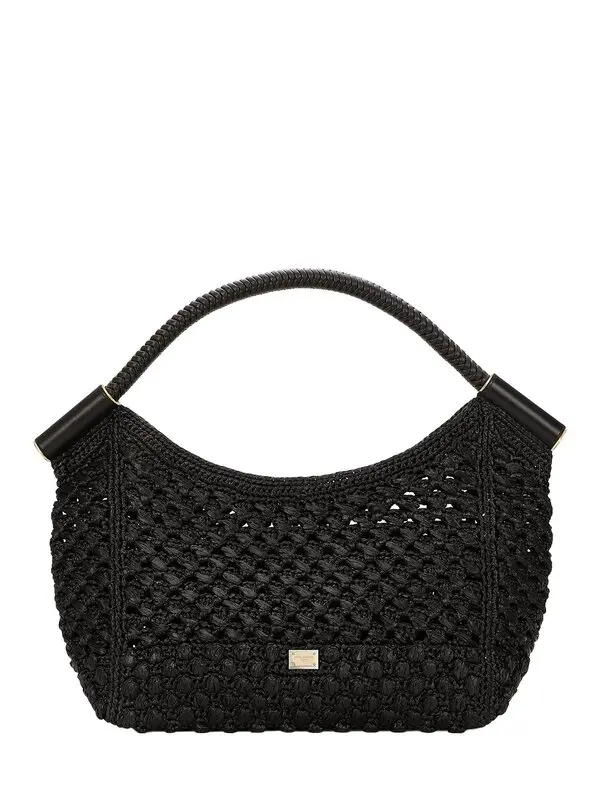 Dolce & Gabbana Sicily Handbag Shoulder And Crossbody Bags - Black