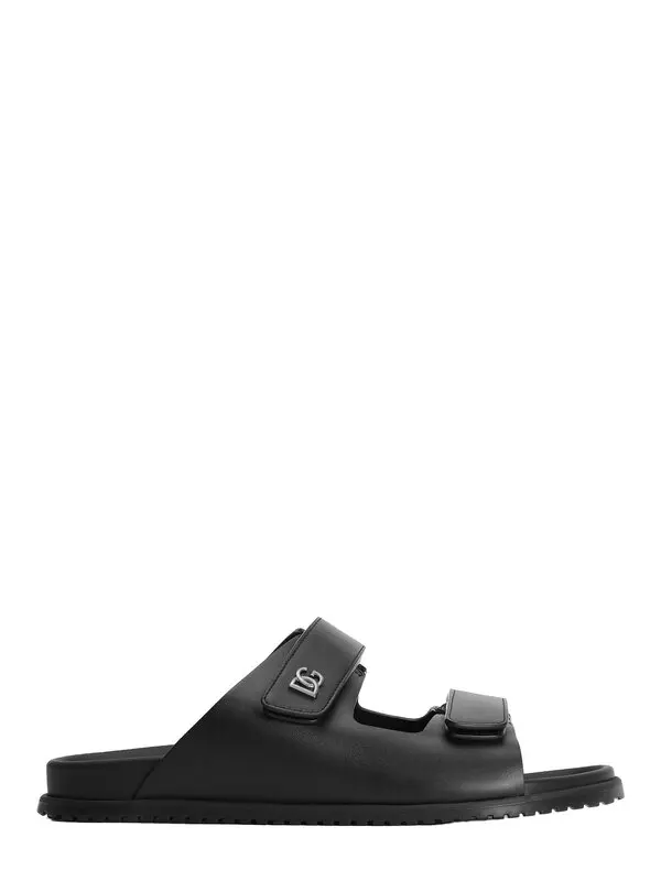 Dolce & Gabbana Sandalo Sandals And Slides - Black