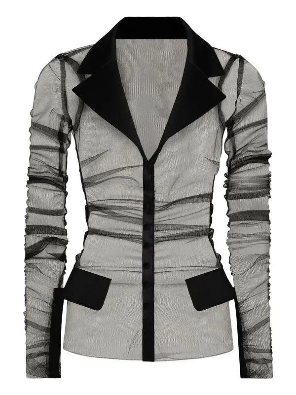 Dolce & Gabbana Single-breasted Jacket - Black