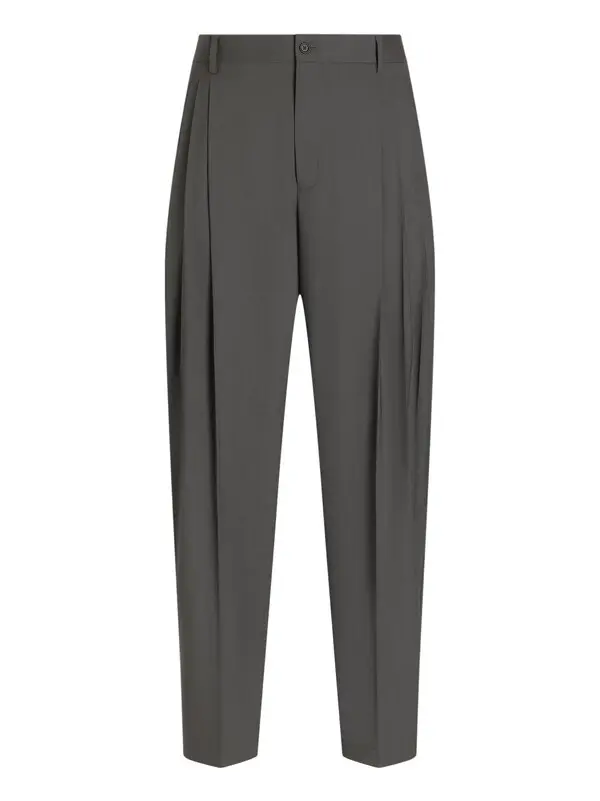 Dolce & Gabbana Wool Trousers - Grey