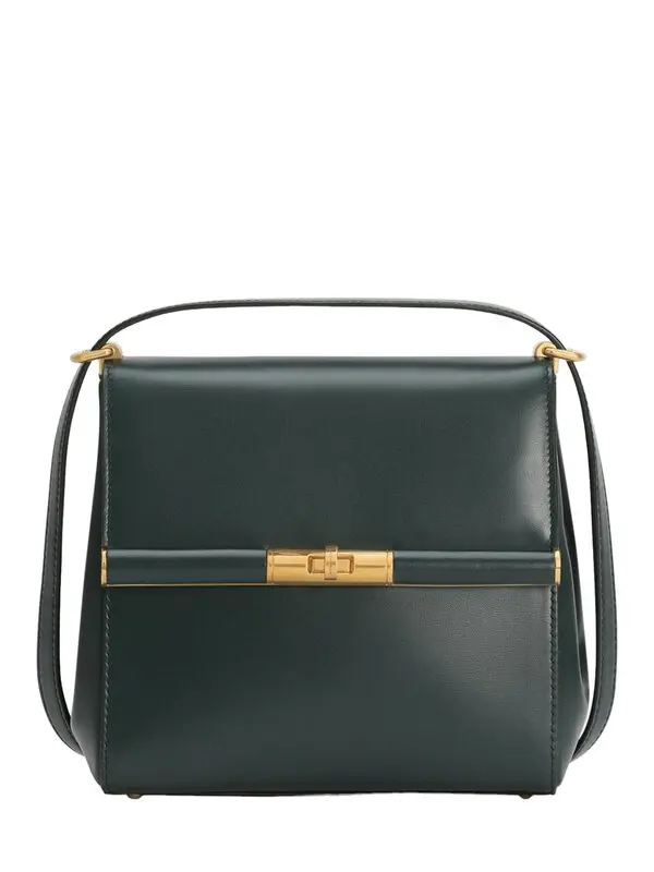 Dolce & Gabbana City Marlene Bag In Palmellato Calfskin Shoulder And Crossbody Bags - Green