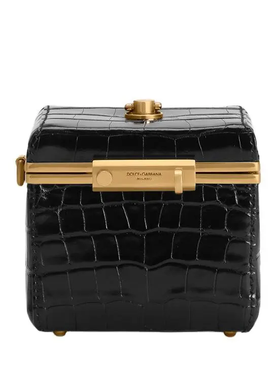 Dolce & Gabbana Eva Box Bag Handbags - Black
