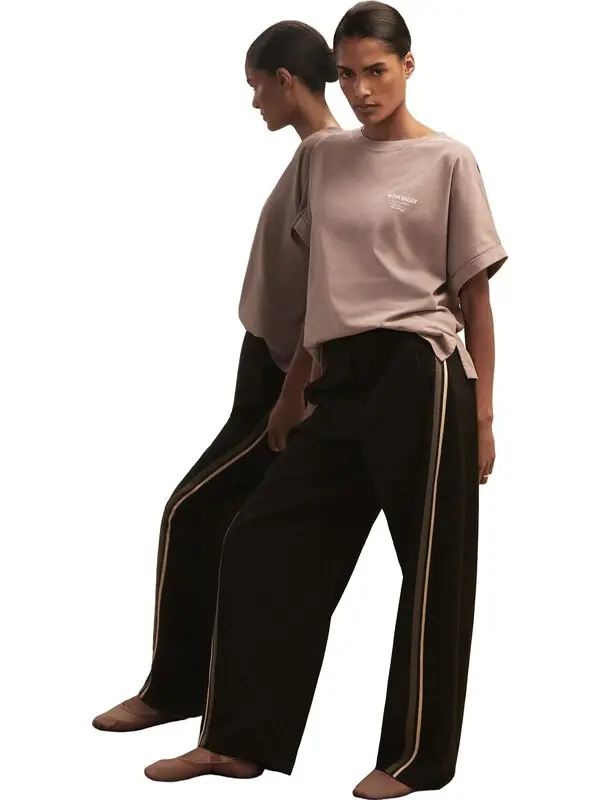 REISS Royal Ballet Stripe Trousers - Black