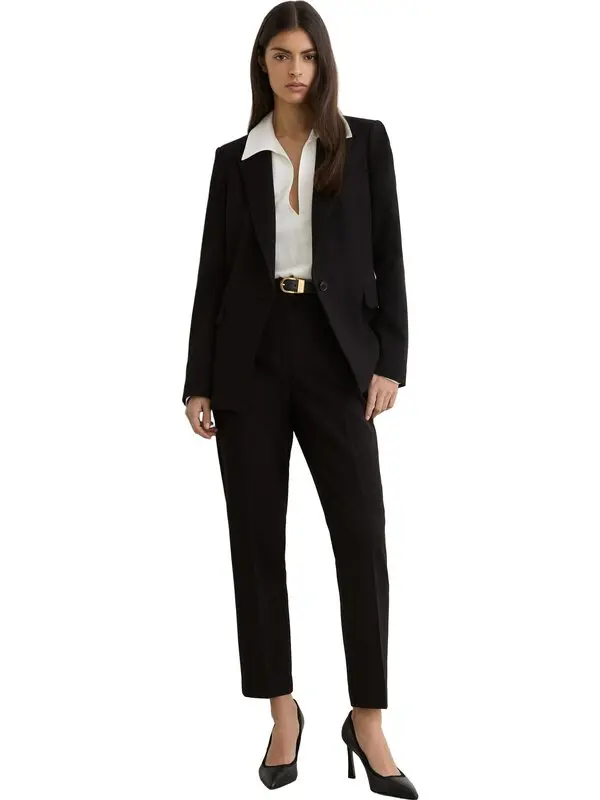 REISS Slim-fit Suit Trousers - Black