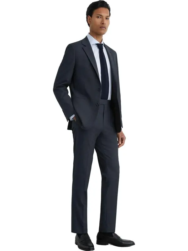 REISS Graduate Tailored-fit Suit Trousers - Navy