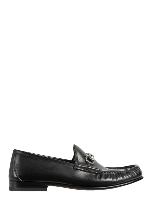 Gucci Jordaan Loafer With Horsebit Detail - Black