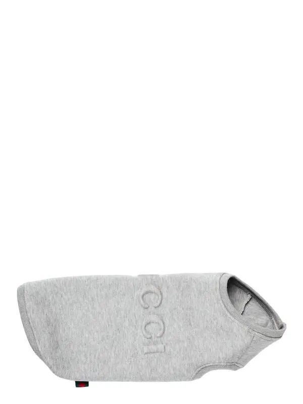 Gucci Gg Wool Jacquard Pet Jumper - Grey
