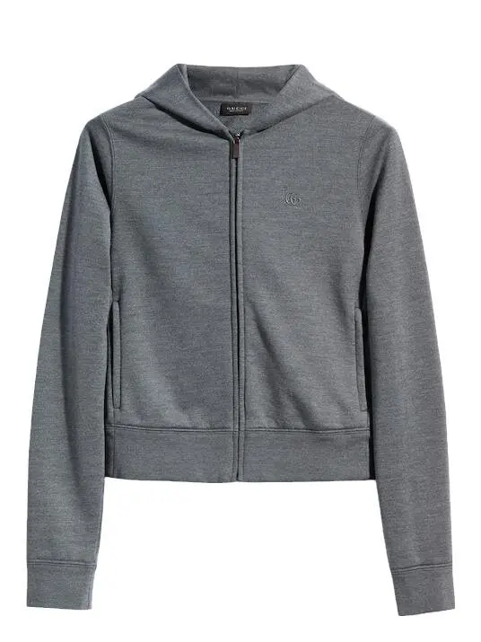 Gucci Cotton Jersey Sweatshirt With Print, Size - Grey