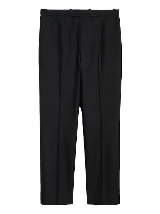 Gucci Pinstripe Wool Trousers - Grey