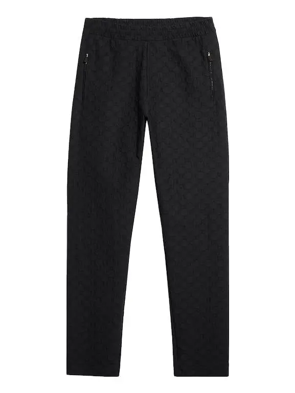 Gucci Gg Jersey Jacquard Trousers, Size - Black