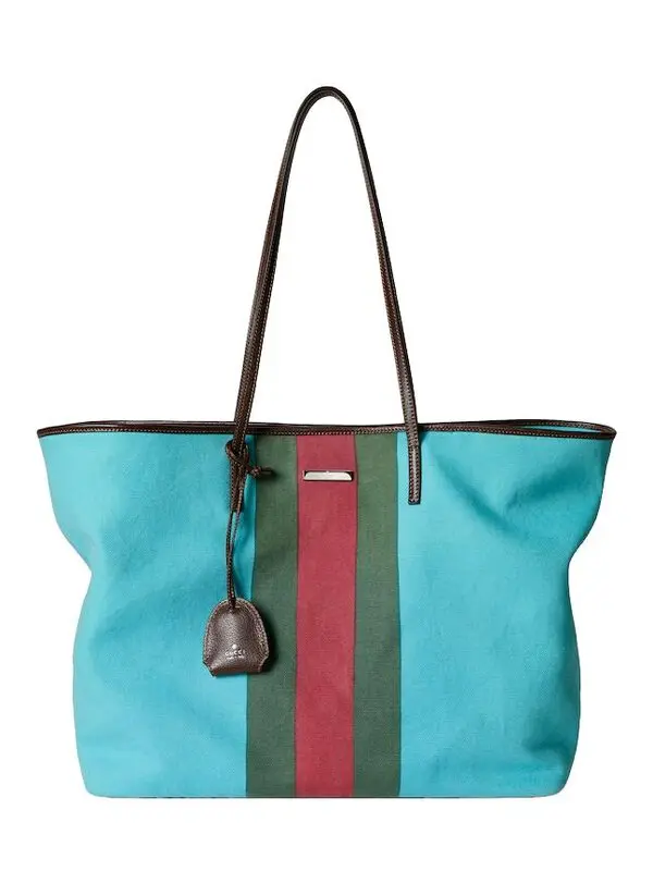 Gucci Horsebit 1955 Medium Shoulder Bag - Blue