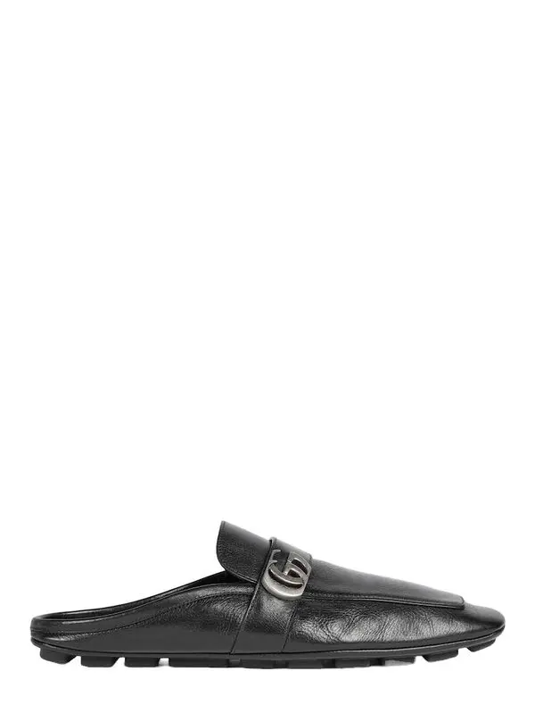 Gucci Mule With Horsebit - Black