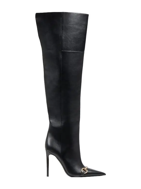 Gucci Boulevard Stiletto Boots - Black