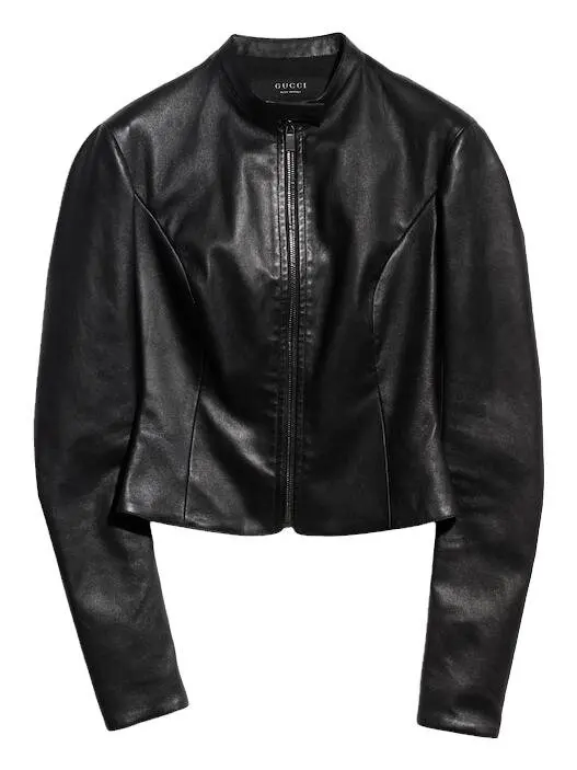 Gucci Check Cotton Tweed Jacket - Black