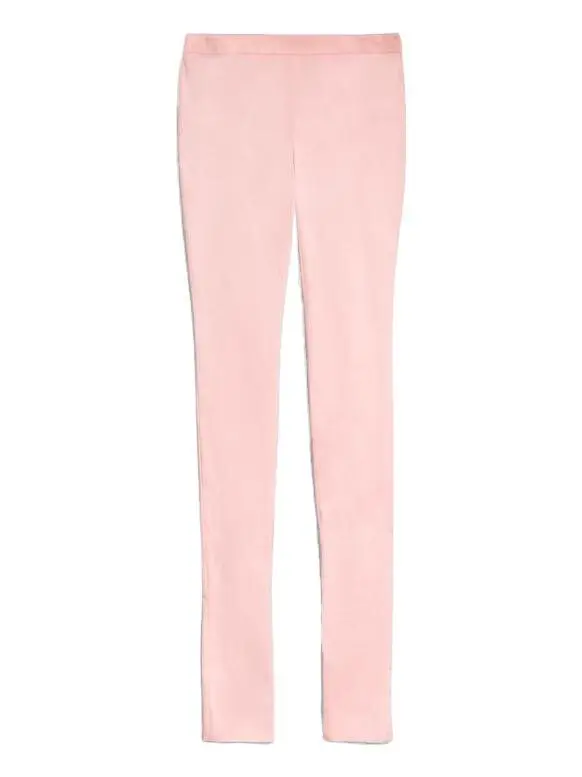 Gucci Gg Supreme Print Silk Trouser, Size - Pink