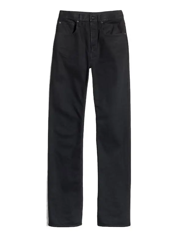 Gucci Flared Cotton Denim Trousers - Black