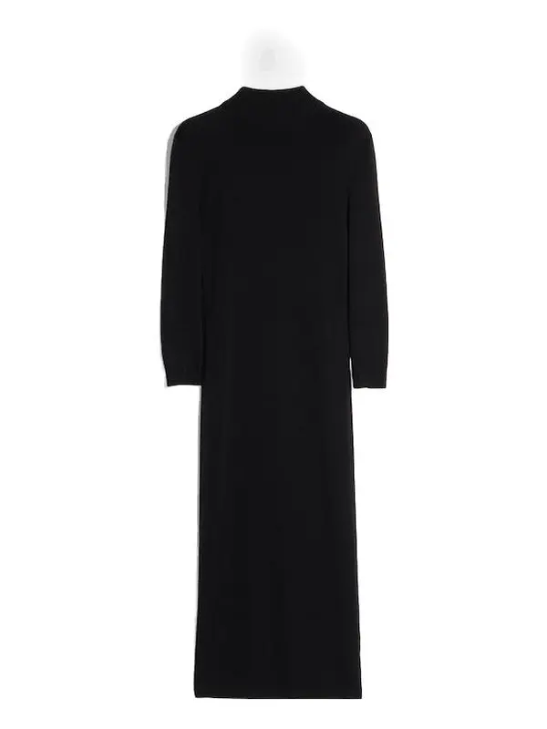 Gucci Gg Fine Cotton Jacquard Dress, Size - Black