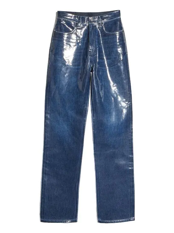Gucci Slim Fit Cotton Denim Trousers - Blue