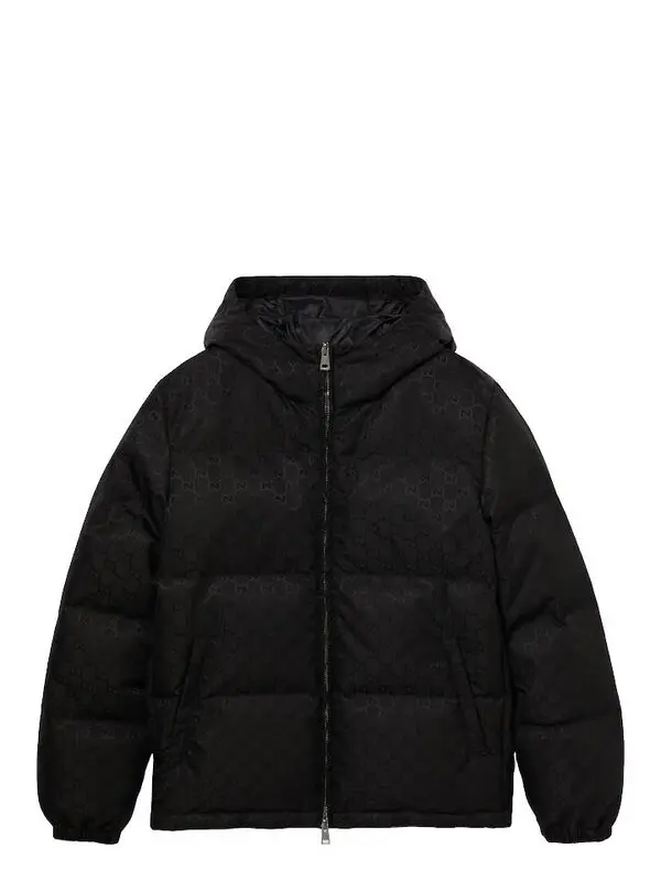 Gucci Reversible Gg Ripstop Nylon Jacket - Black