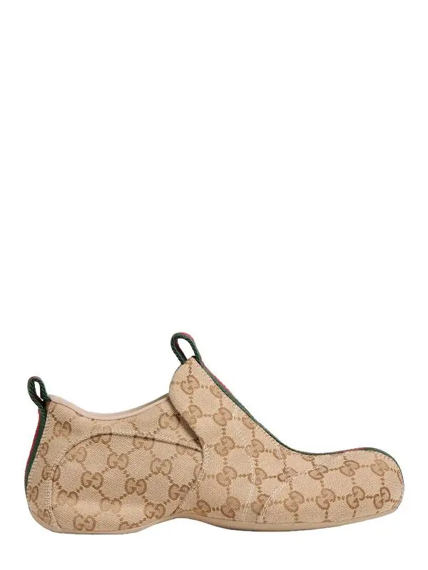 Gucci Rhyton Trainer With Vintage Logo - Brown