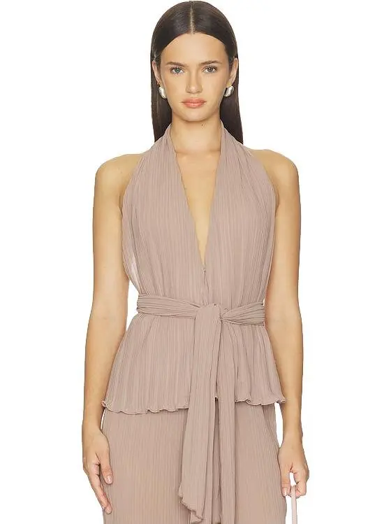 LOVERS AND FRIENDS Delilah Top In . Also - Brown