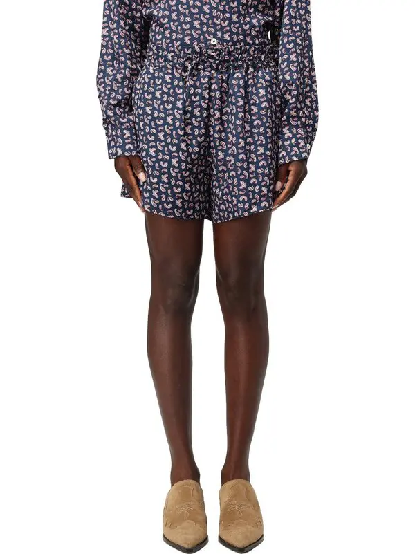 A.p.c. Printed Shorts - Blue
