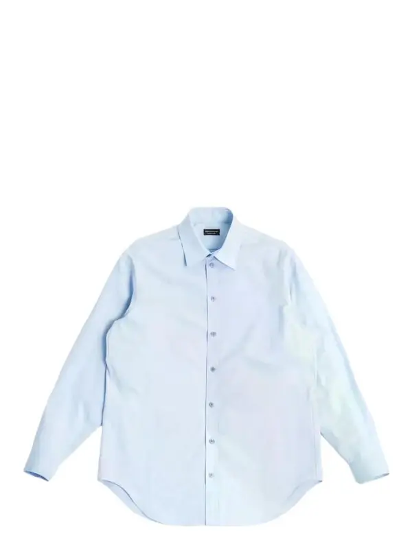 Balenciaga Standard Shirt In Baby - Blue