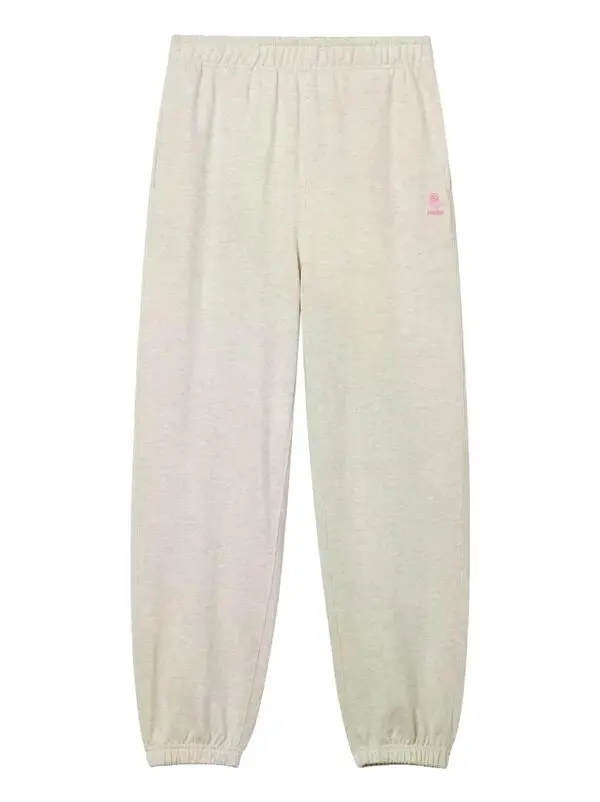 FINGERCROXX Logo Embroidered Track Pants - Neutrals