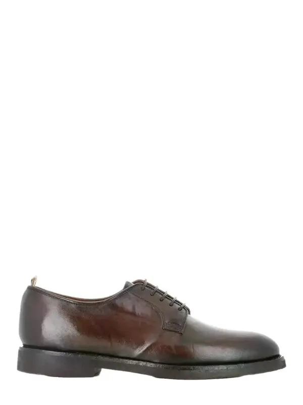 Officine Creative Bariton Flexi 001 Lace-up Leather Derby Shoes - Brown
