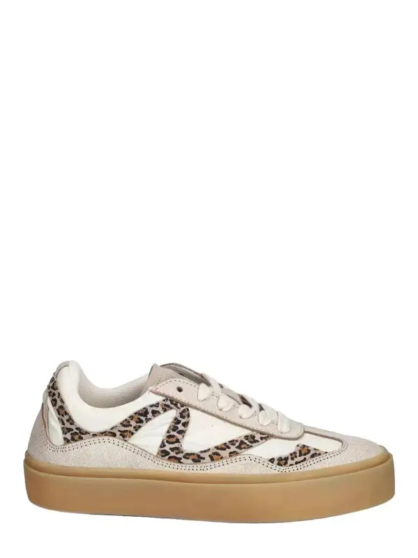 Inuikii Leopard-print Paneled Sneakers - Neutrals